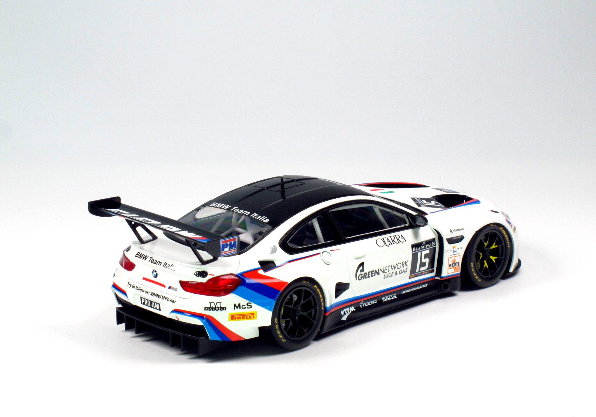 BMW M6 GT3 2016 ITALIA MONZA & NE24003 DETAIL UP PARTS – Nunu Model Kit.